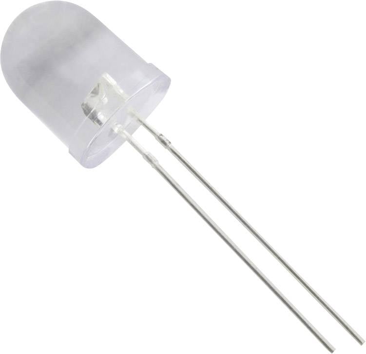 Tru Components 1577408 difuzna LED crvena okrugla 10 mm 8500 mcd 25 20 mA