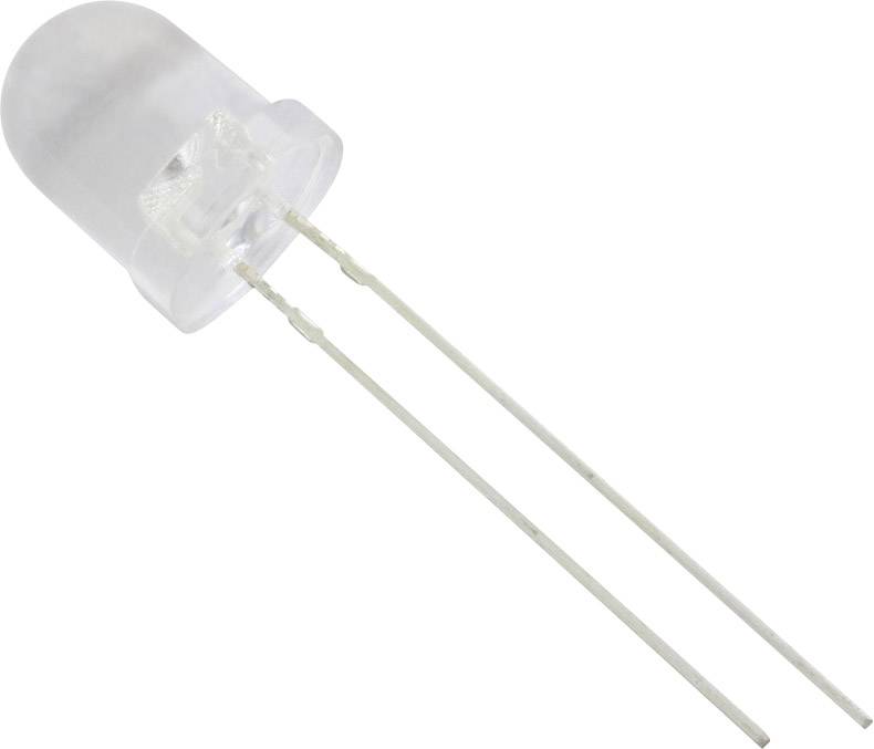 Tru Components 1577503 difuzna LED zelena okrugla 8 mm 8800 mcd 25 20 mA