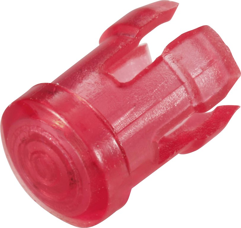 Tru Components TC-13030644 svetlosni poklopac crvena, providna Pogodno za (LED) LED 3 mm