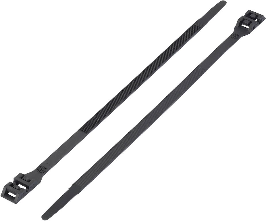 Vezica 292 mm crna sa duplom glavom Tru Components 1592835 TC-DK-290BK203