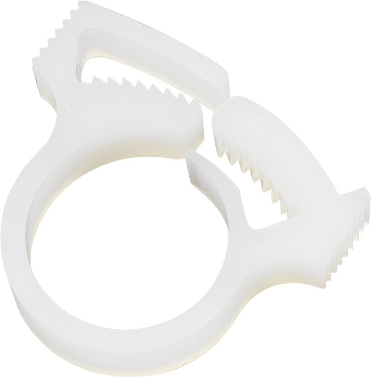 Stezaljka za fiksiranje, samozatezna, visekratna, prirodna boja Tru Components 1593103 TC-28530C697203 ad
