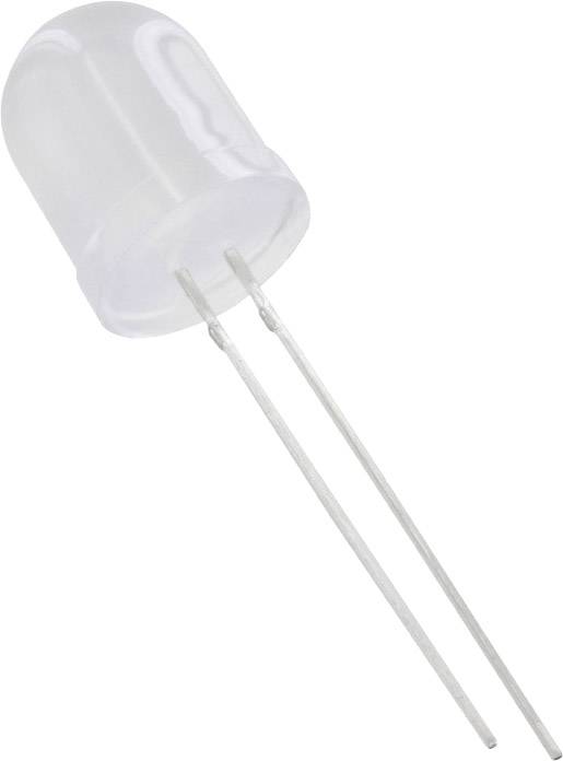 Tru Components 1577414 difuzna LED bela okrugla 10 mm 3250 mcd 50 20 mA