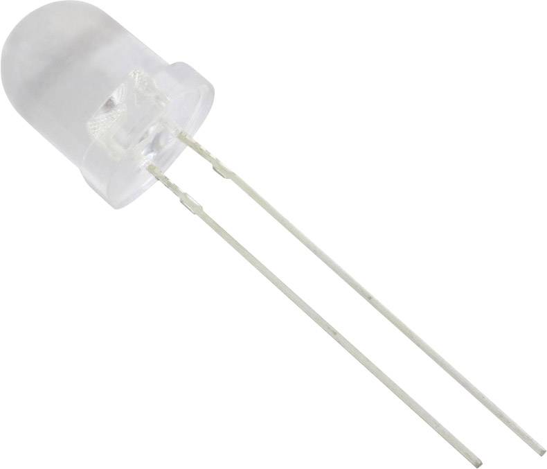 Tru Components 1577341 difuzna LED bela okrugla 8 mm 11000 mcd 25 20 mA