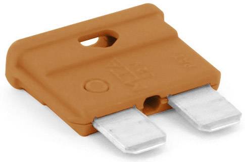 Tru Components 8551240 standardni ravni auto osigurac 7,5 A braon