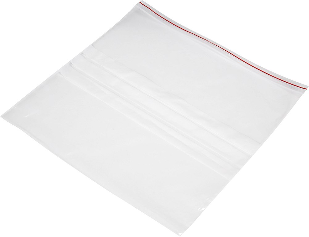 Torba sa patent zatvaracem sa trakama za obelezavanje (s * V) 300 mm * 300 mm providni polietilen