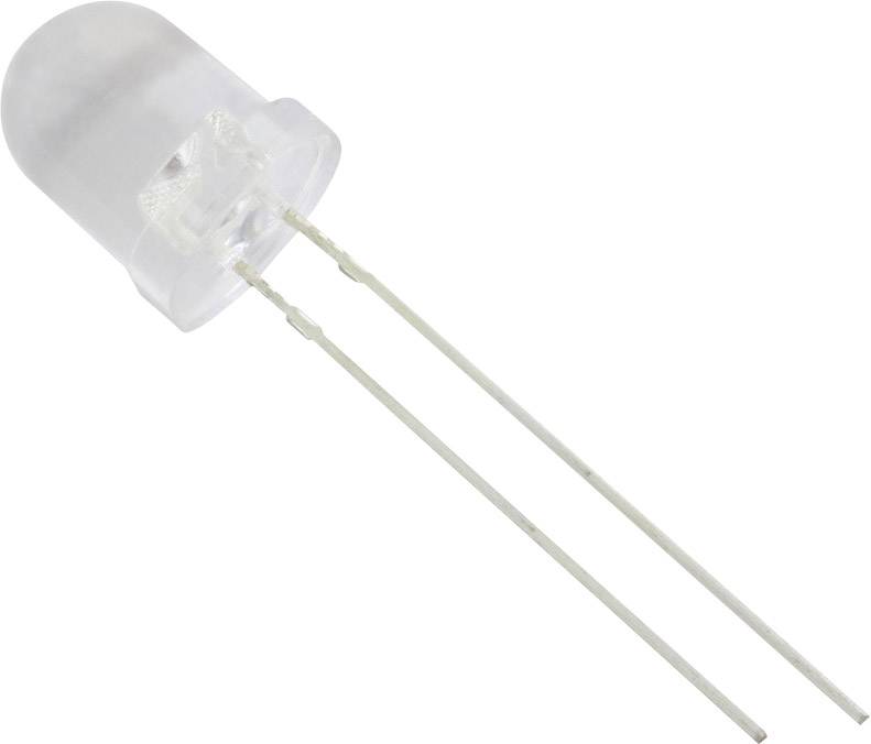 Tru Components 1577404 difuzna LED crvena okrugla 8 mm 3500 mcd 25 20 mA