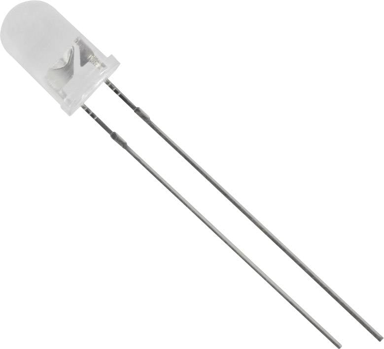 Tru Components TC-6309544 difuzna LED bela okrugla 5 mm 12500 mcd 20 , 25 20 mA