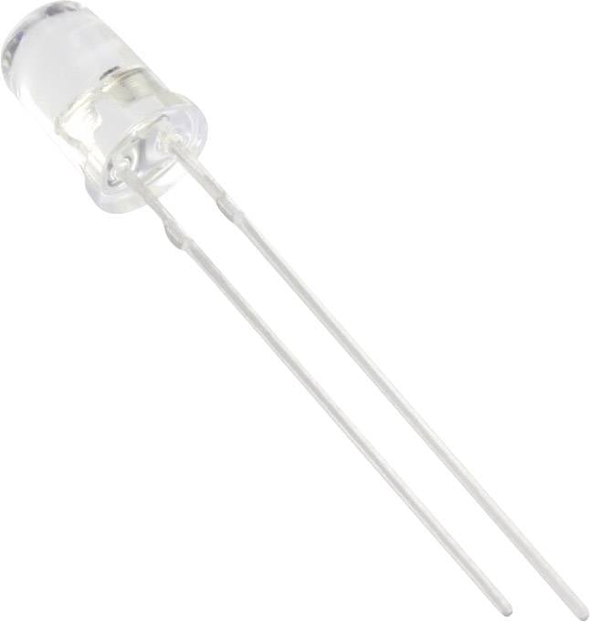 Tru Components 1577327 difuzna LED zuta okrugla 5 mm 3500 mcd 20 mA