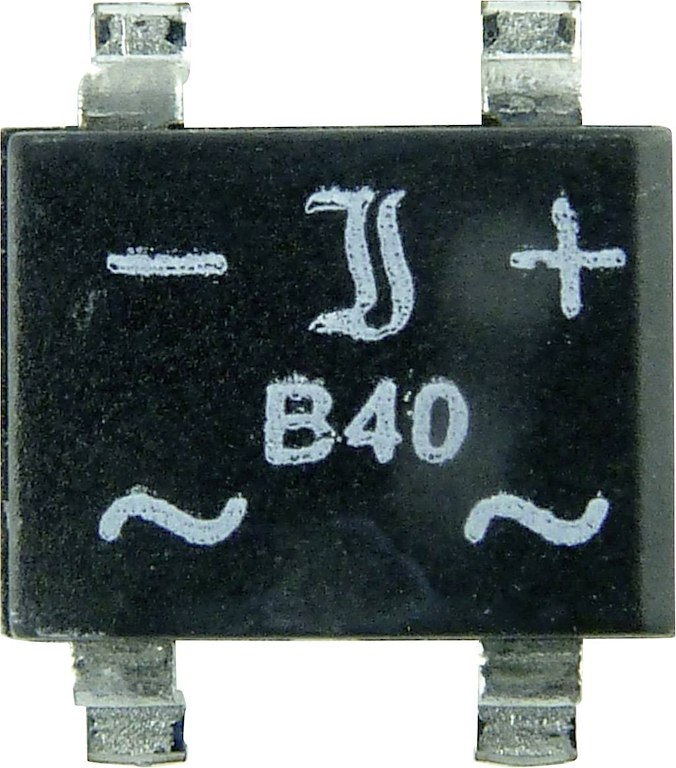 Tru Components TC-B40S-SLIM mostni ispravljac SO-4-SLIM 80 V 1 A jednofazni