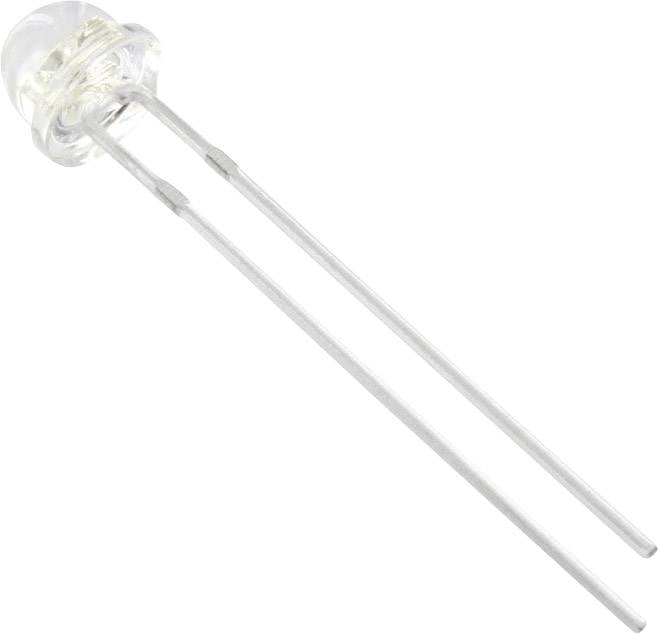Tru Components 1577482 difuzna LED plava zvonasta 5 mm 1500 mcd 100 20 mA