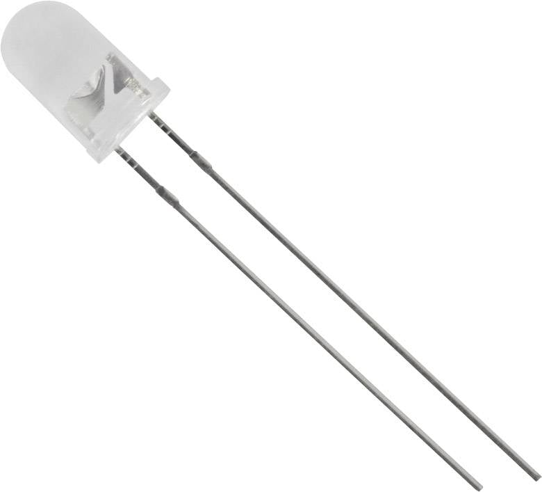 Tru Components 1577343 difuzna LED zelena okrugla 5 mm 4000 mcd 20 , 25 20 mA