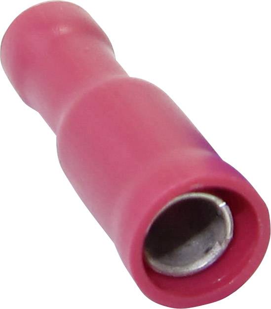 Okrugla uticnica 0,50 mm 2 1,50 mm 2, precnik kontakta: 4 mm delimicno izolovan, crvena Tru Components 1583185