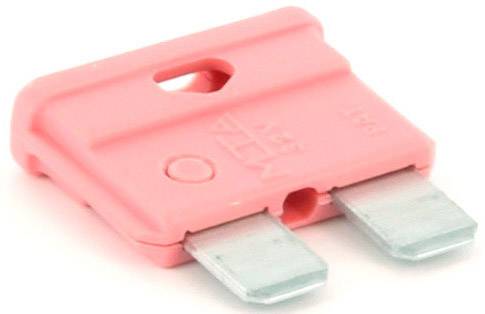 Tru Components 8551276 standardni ravni auto osigurac 4 A roze