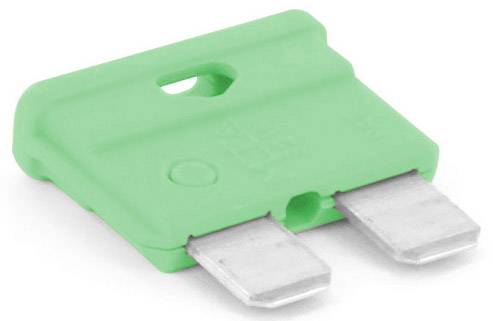 Tru Components 8551288 standardni ravni auto osigurac 30 A svetlozeleni