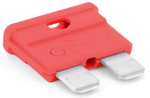 Tru Components 8551280 standardni ravni auto osigurac 10 A crveni
