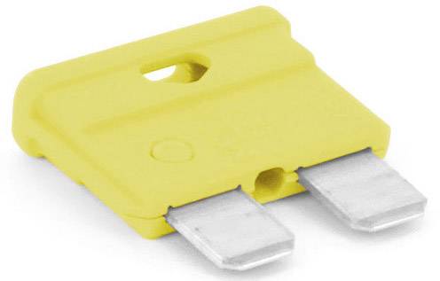 Tru Components 8551208 standardni ravni auto osigurac 20 A zuti