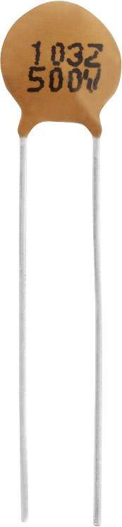 Keramicki kondenzator THT 10 nF 500 V 20% Tru Components TC-K10NF500V