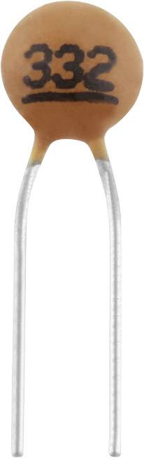 Keramicki kondenzator THT 10 nF 100 V 20% Tru Components TC-K10NF2
