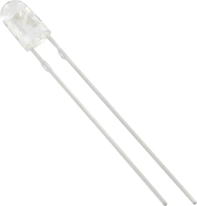 Tru Components 1577447 difuzna LED crvena ovalna 3 mm 1000 mcd 70 , 30 20 mA