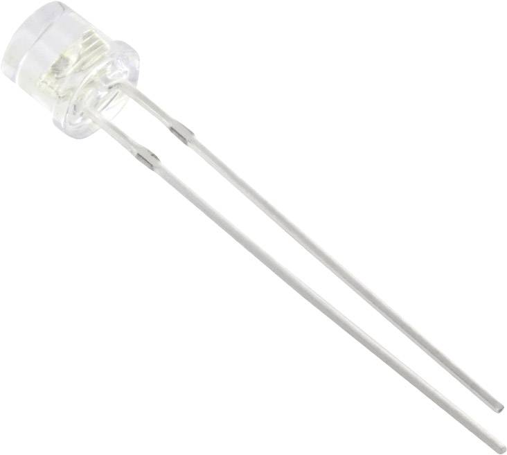 Tru Components 1577396 difuzna LED crvena cilindricna 5 mm 400 mcd 90 20 mA