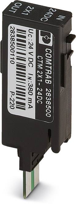 Phoenix Contact 2838584 CTM 2X1- 12DC utikac za zastitu od prenapona 10-delni set Zastita od prenapona za: mrezu (lsa) 5 kA 10 kom.