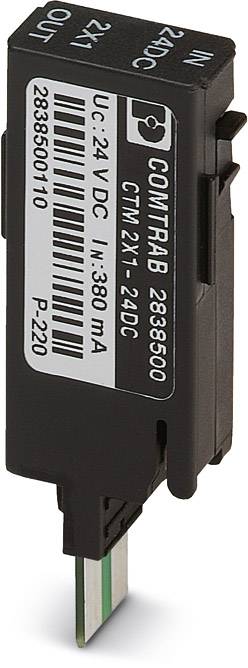 Phoenix Contact 2838500 CTM 2X1- 24DC utikac za zastitu od prenapona 10-delni set Zastita od prenapona za: mrezu (lsa) 5 kA 10 kom.