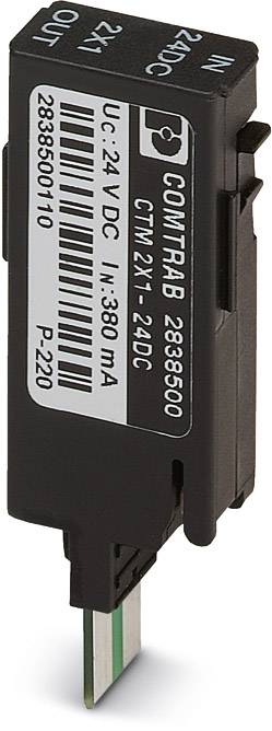 Phoenix Contact 2838542 CTM 2X1- 60DC utikac za zastitu od prenapona 10-delni set Zastita od prenapona za: mrezu (lsa) 5 kA 10 kom.
