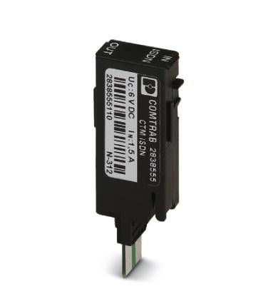 Phoenix Contact 2838555 CTM ISDN utikac za zastitu od prenapona 10-delni set Zastita od prenapona za: ISDN (lsa) 10 kom.