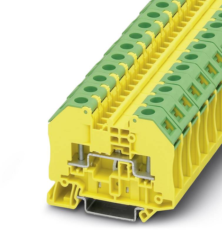 Phoenix Contact 3049411 terminalni blok sa vijkom 12,3 mm sspredejak prikljucak zelena, zuta 50 kom.