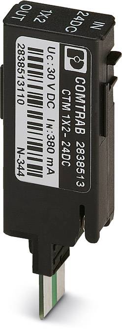Phoenix Contact 2838597 CTM 1X2- 12DC utikac za zastitu od prenapona 10-delni set Zastita od prenapona za: razvodni orman, mreza (lsa) 10 kom.