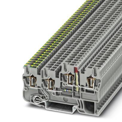 Phoenix Contact 3209141 instalacioni terminal za zastitni provodnik 5,2 mm opruga siva 50 kom.