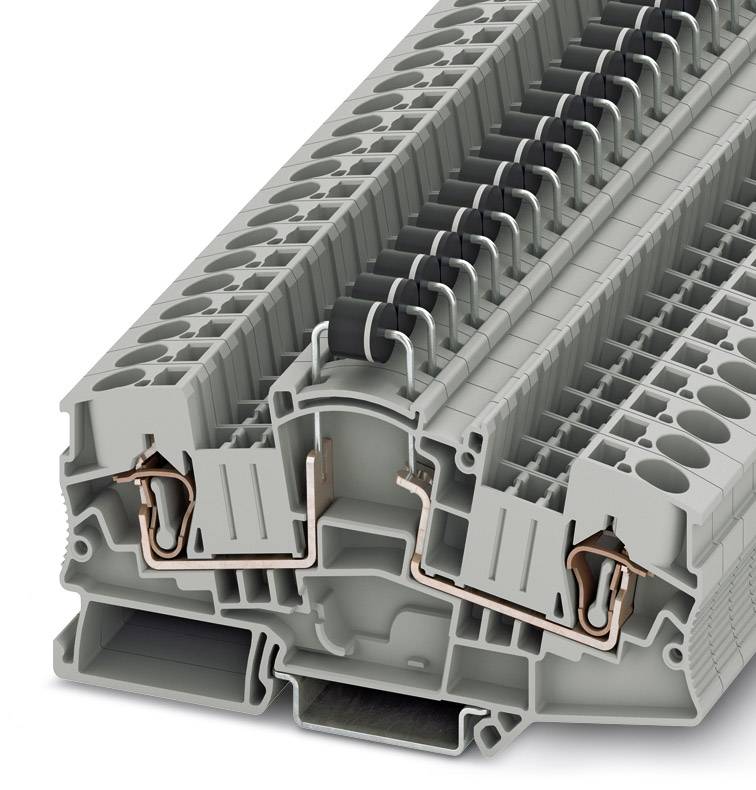 Phoenix Contact 3035691 terminalni blok za montazne elemente 8,2 mm opruga siva 50 kom.