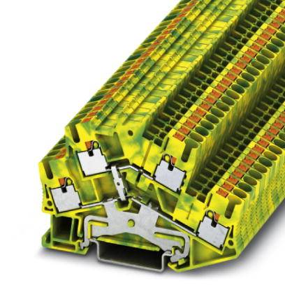 Phoenix Contact 3209620 dvospratni zastitni provodnicki terminal 5,2 mm brzi prikljucak zeleni, zuti 50 kom.