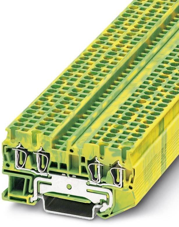 Phoenix Contact 3031322 trostepeni zastitni provodnicki terminal 5,2 mm opruzna zelena, zuta 50 kom.