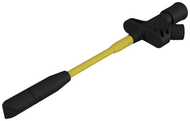 SKS Hirschmann KLEPS 2700 sw odvojna tezaljka uticni prikljucak 4 mm CAT II 1000 V crna