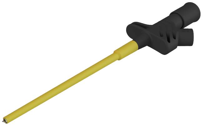 SKS Hirschmann KLEPS 2600 sw sigurnosna krokodilska stezaljka uticni prikljucak 4 mm CAT II crna
