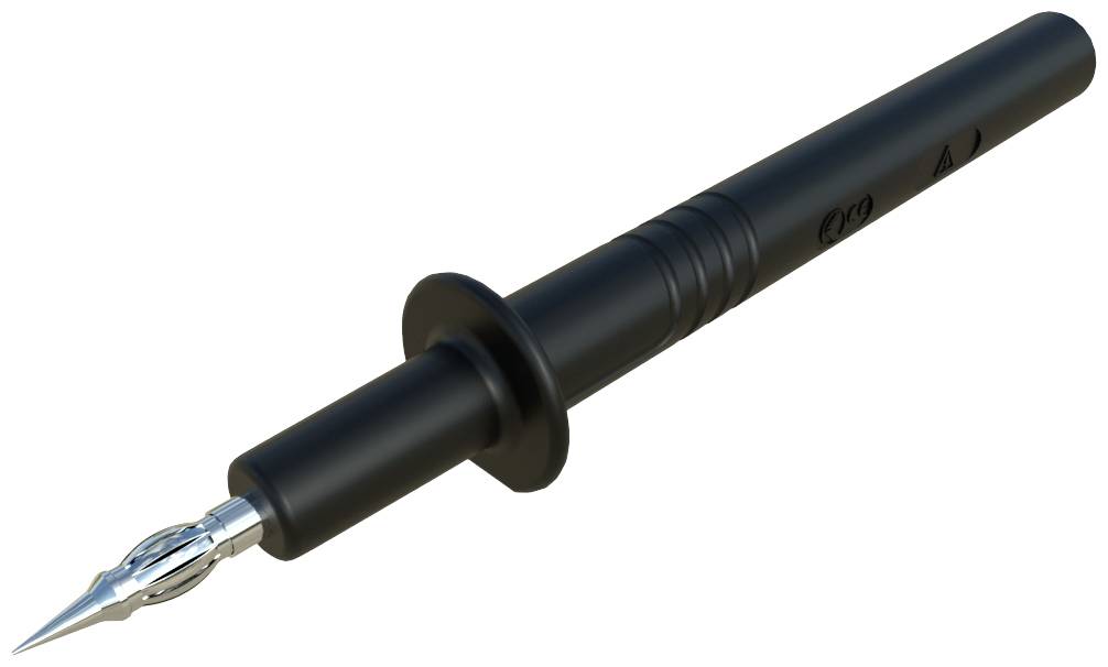 SKS Hirschmann PRUEF 3 sw ispitni vrh uticni prikljucak 4 mm CAT I crna