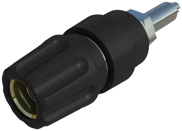 SKS Hirschmann PKNI 20 B stezaljka s polovima crna 63 A