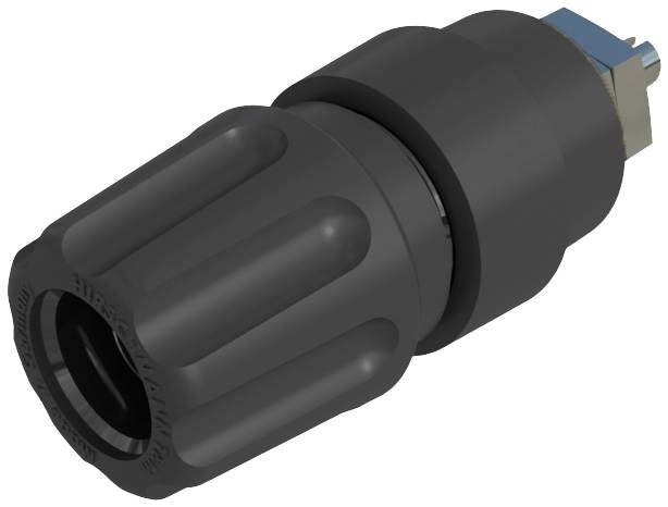 SKS Hirschmann PKNI 10 B stezaljka s polovima crna 63 A