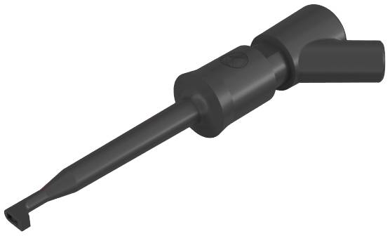 SKS Hirschmann KLEPS 2 BU sw ispitni vrh uticni prikljucak 2 mm CAT I crna
