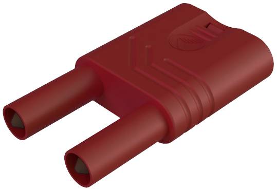 SKS Hirschmann KST S WS rt sigurnosni kratkospojni utikac crvena Pin-fi: 4 mm
