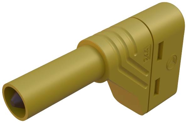 SKS Hirschmann LAS S W sigurnosni lamelarni muski konektor kutni muski konektor Pin-fi: 4 mm zuta