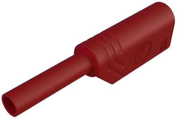 SKS Hirschmann MST S WS 30 Au laboratorijski muski konektor ravni muski konektor Pin-fi: 2 mm crvena
