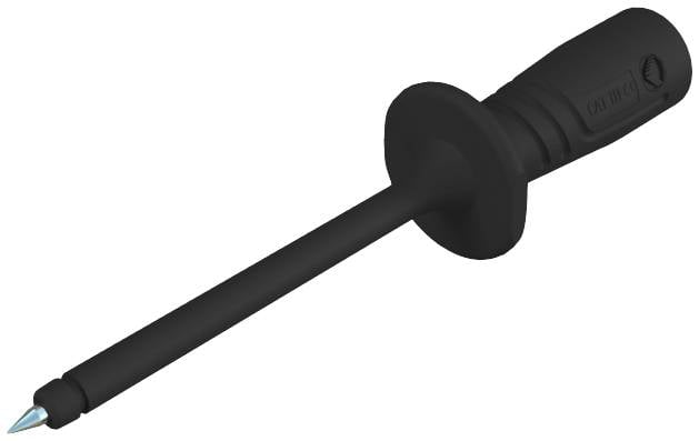 SKS Hirschmann PRUEF 2600 sw sigurnosni ispitni vrh uticni prikljucak 4 mm CAT III 1000 V crna