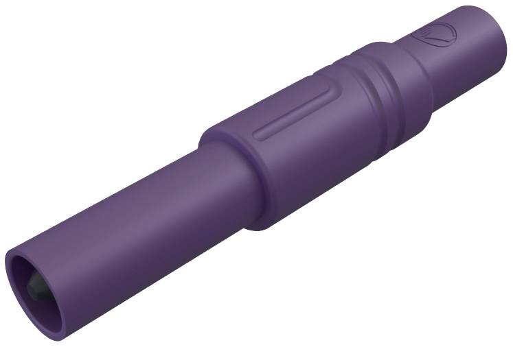 SKS Hirschmann LAS S G sigurnosni lamelarni muski konektor ravni muski konektor Pin-fi: 4 mm ljubicasta
