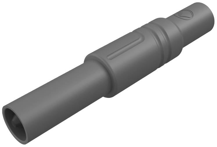 SKS Hirschmann LAS S G sigurnosni lamelarni muski konektor ravni muski konektor Pin-fi: 4 mm siva
