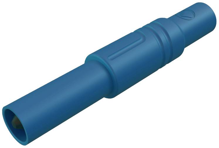 SKS Hirschmann LAS S G sigurnosni lamelarni muski konektor ravni muski konektor Pin-fi: 4 mm plava boja
