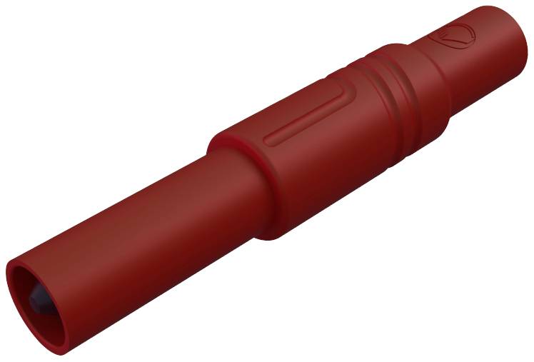 SKS Hirschmann LAS S G sigurnosni lamelarni muski konektor ravni muski konektor Pin-fi: 4 mm crvena