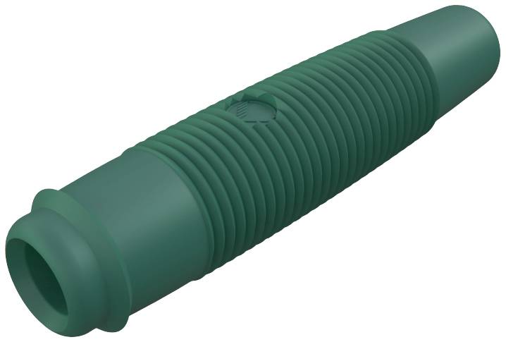SKS Hirschmann KUN 30 Au laboratorijski zenski konektor zenski konektor, ravni Pin-fi: 4 mm zelena