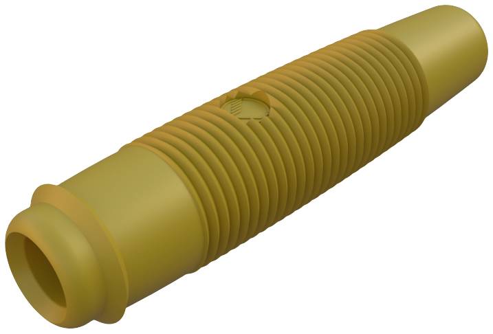 SKS Hirschmann KUN 30 Au laboratorijski zenski konektor zenski konektor, ravni Pin-fi: 4 mm zuta